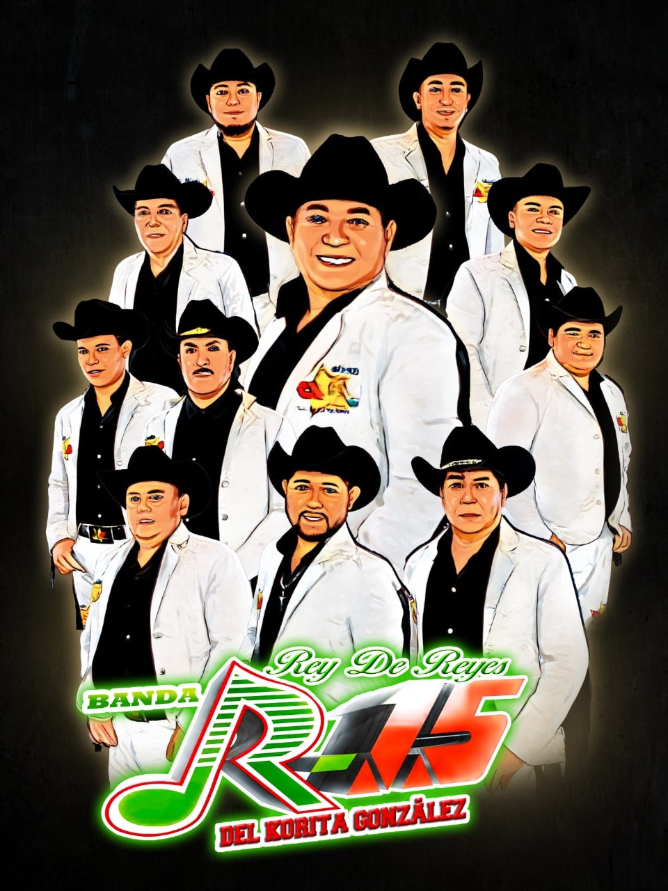 Banda R-15 Del Korita González Oficial - Superola